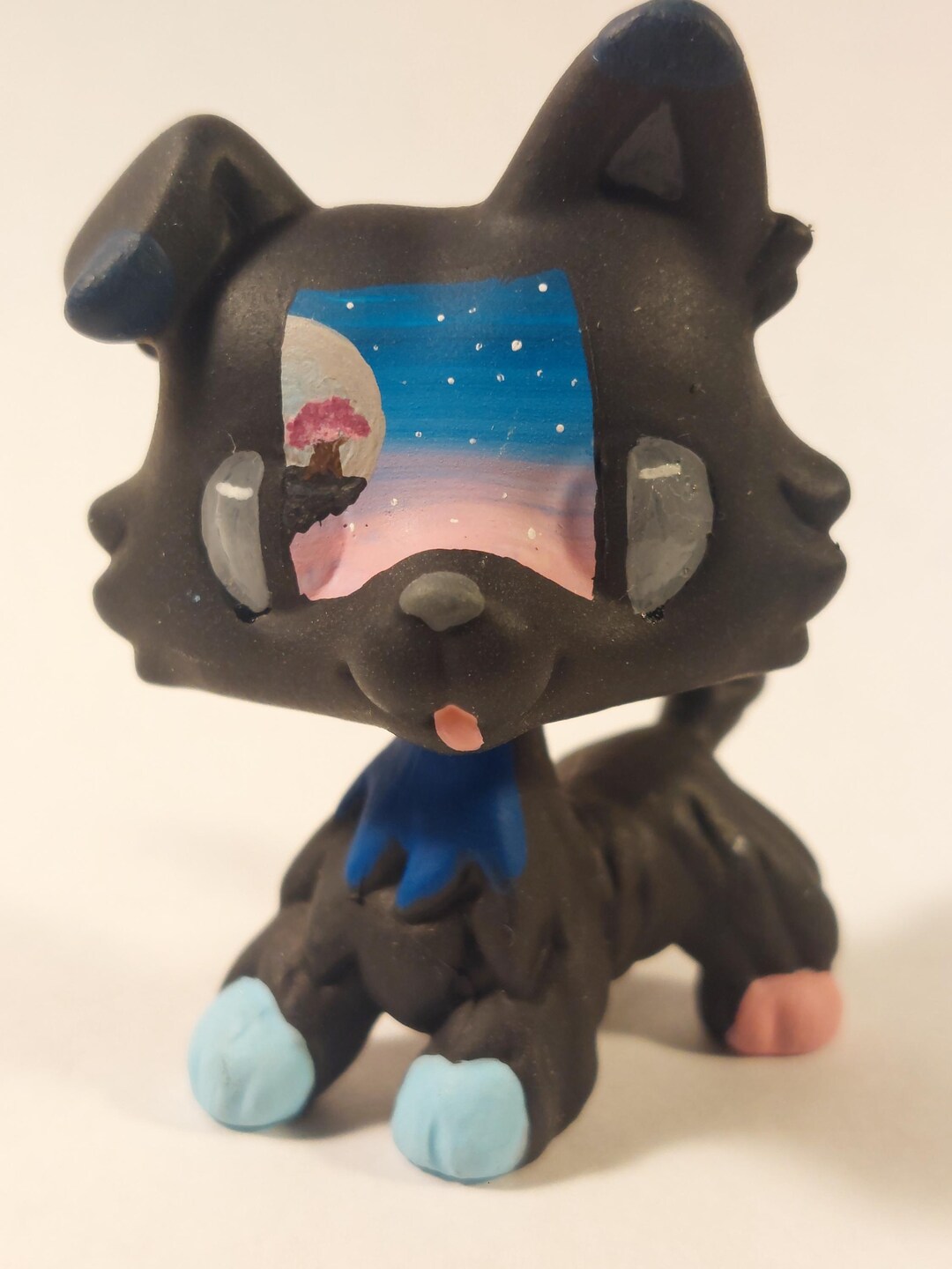 LPS Custom Classic Painting Littlest Pet Shop OOAK - Etsy