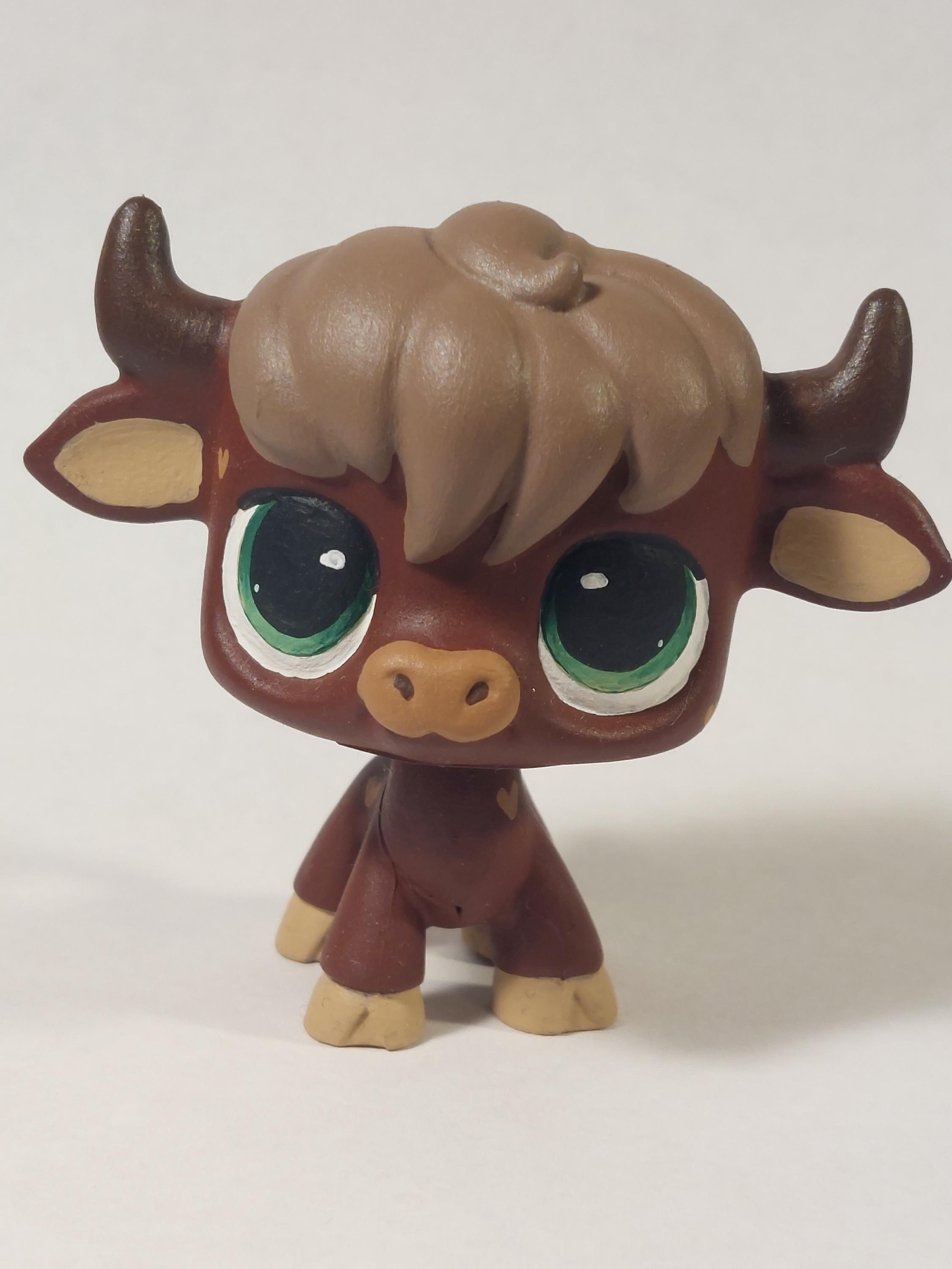 LPS Custom Cute Bull Littlest Pet Shop OOAK - Etsy