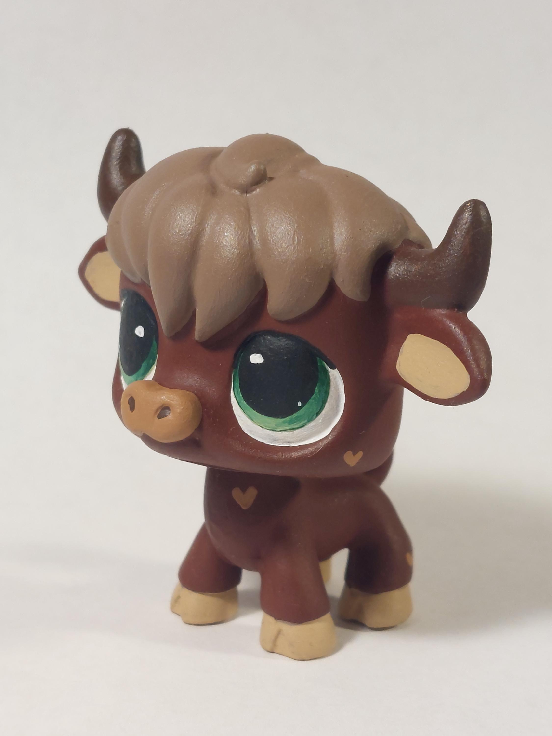 LPS Custom Cute Bull Littlest Pet Shop OOAK - Etsy