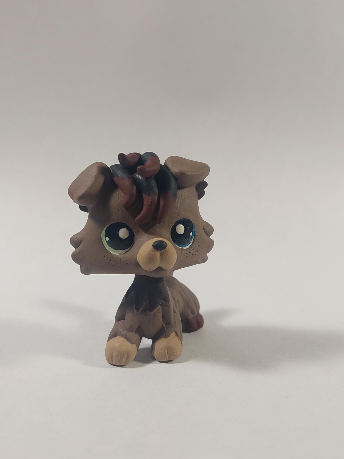 LPS Custom Collie With Hair Littlest Pet Shop OOAK - Etsy