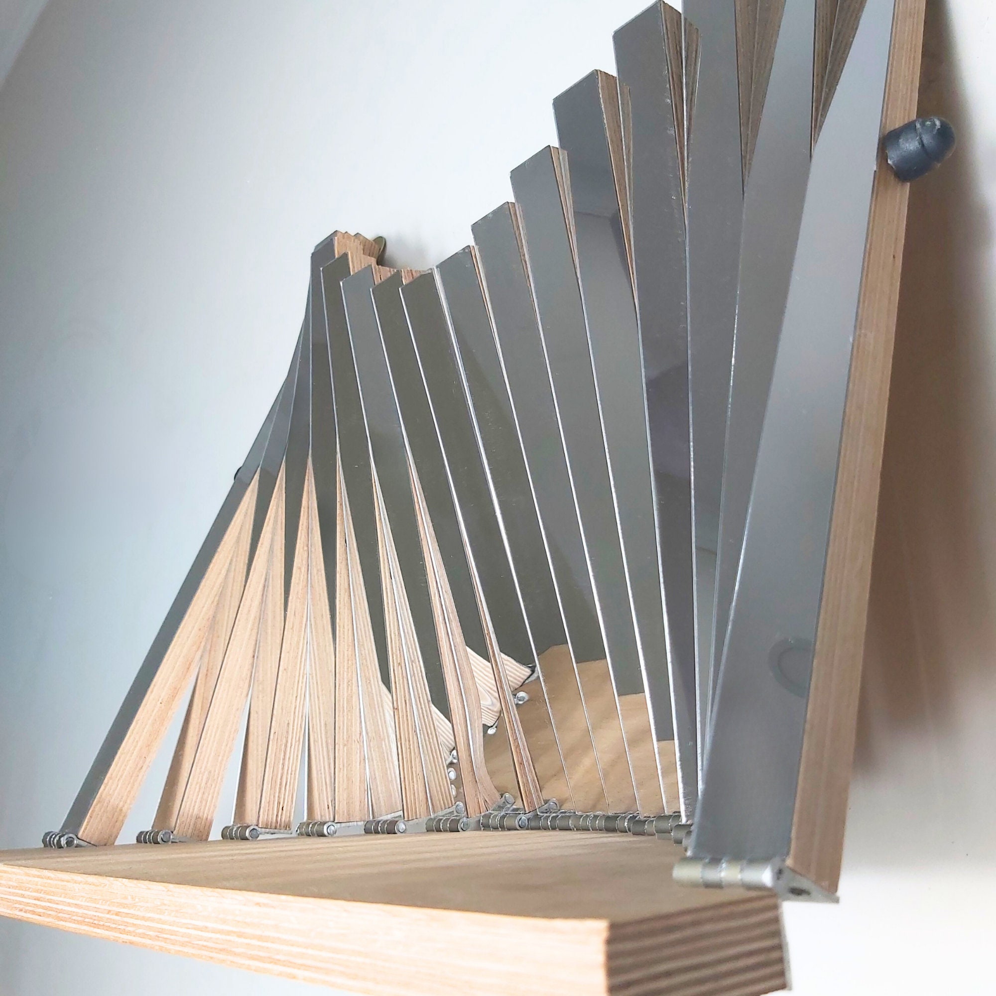 Reflecting Elegance: Wall-mounted Folding Mirror Desk - Etsy