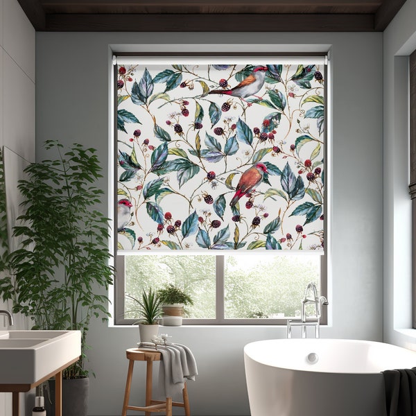 Roller Blinds Birds - Etsy
