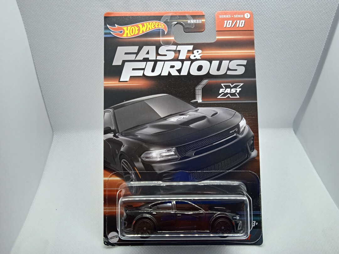 Hot Wheels Fast & Furious Dodge Hellcat Fast X Tall Card - Etsy
