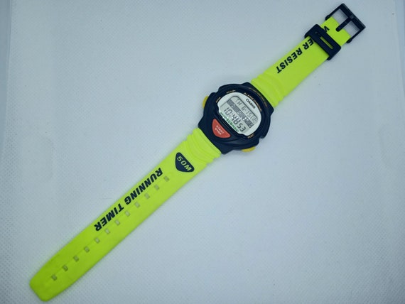 Rare Vintage Casio Running Man Team Alpha TM-12 - Gem