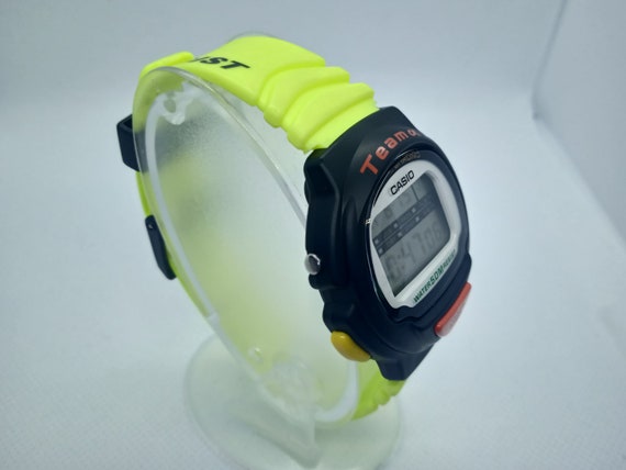 Rare Vintage Casio Running Man Team Alpha TM-12 - Gem