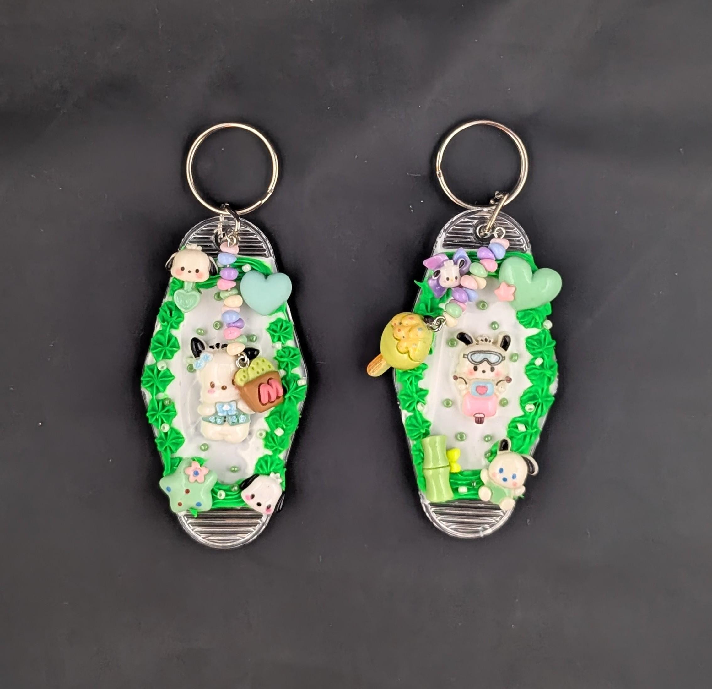 Decoden Keychain: HK & Friends Charm - Etsy