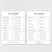 Cafe Menu Template Bundle, Minimalist Cafe Menu Template, Coffee Menu ...