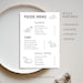 Cafe Menu Template Bundle, Minimalist Cafe Menu Template, Coffee Menu ...