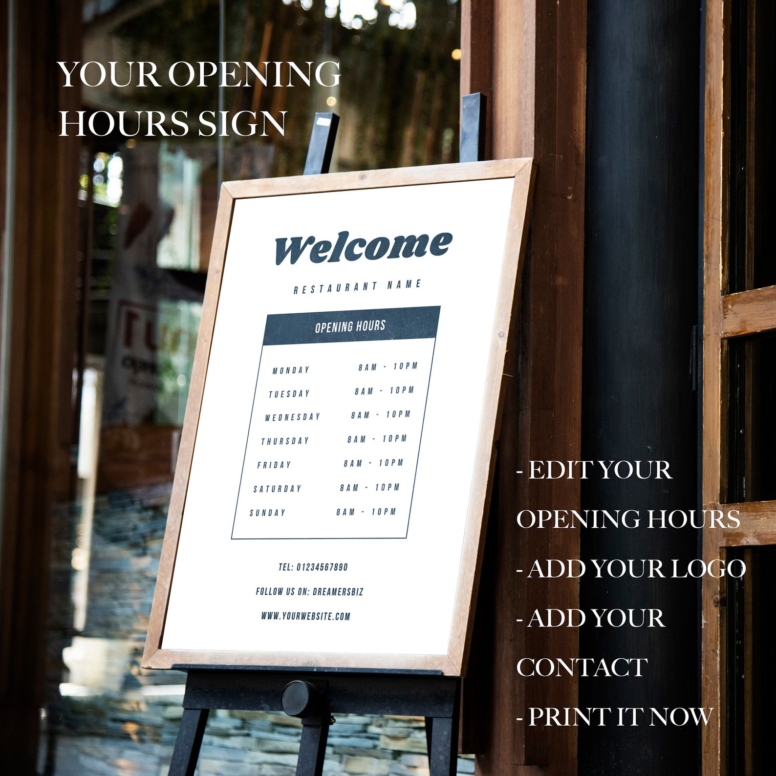 Coffee Menu Sign Template Bundle, Cafe Coffee Menu, Simple Coffee Menu ...