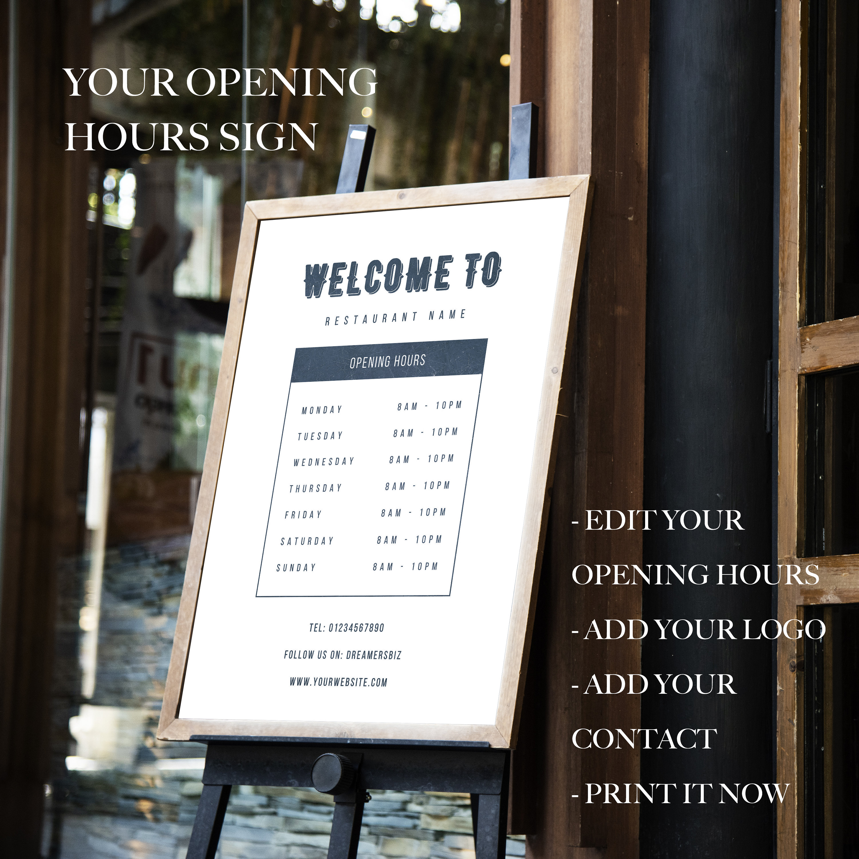 Restaurant Menu Template | Classic Restaurant Menu Bundle | Editable ...