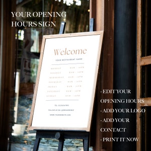 Modern Restaurant Menu Template, Landscape Menu Template, Editable Menu ...