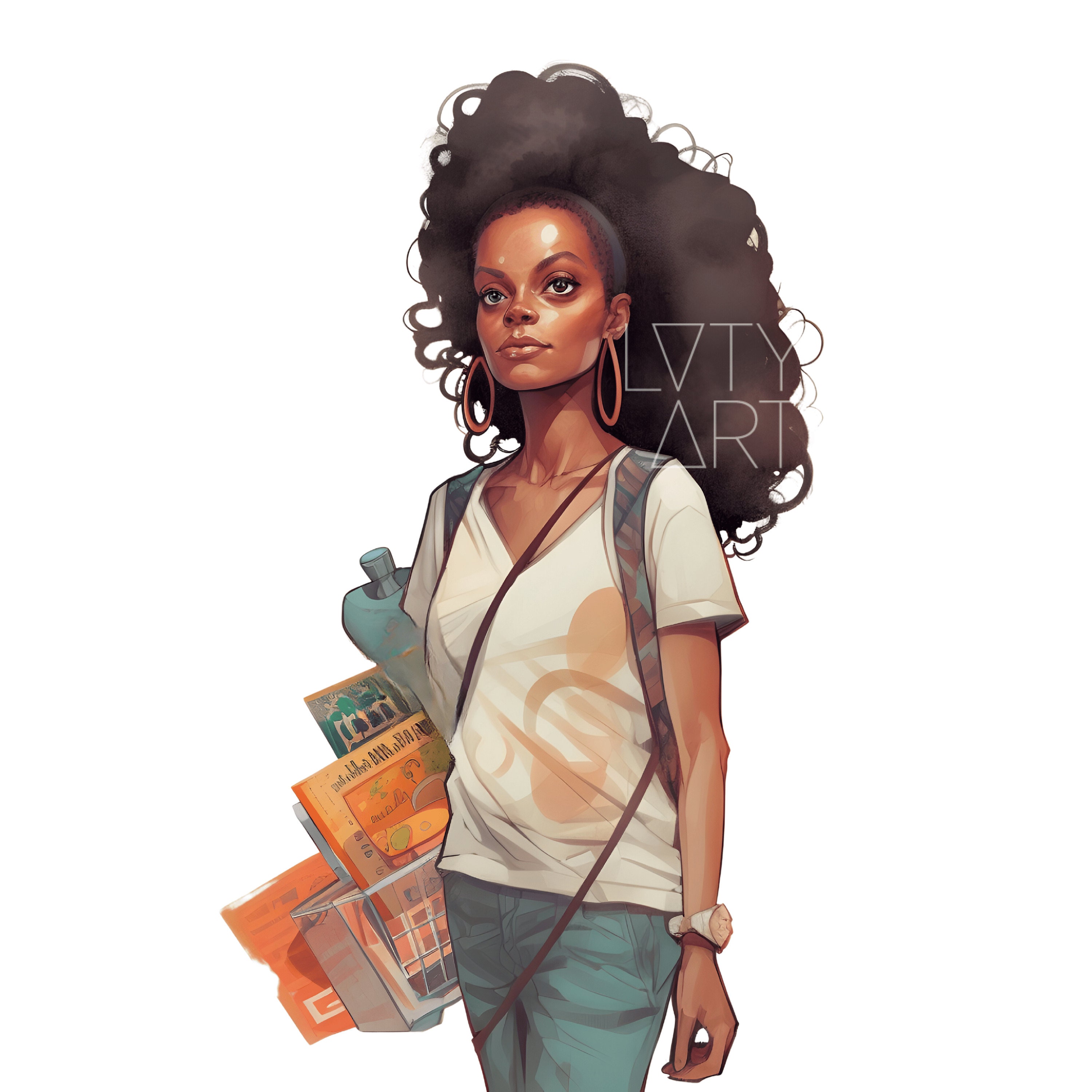 Introducing the Kimaya the Caribbean Barbie Doll Clipart Bundle of 23 ...