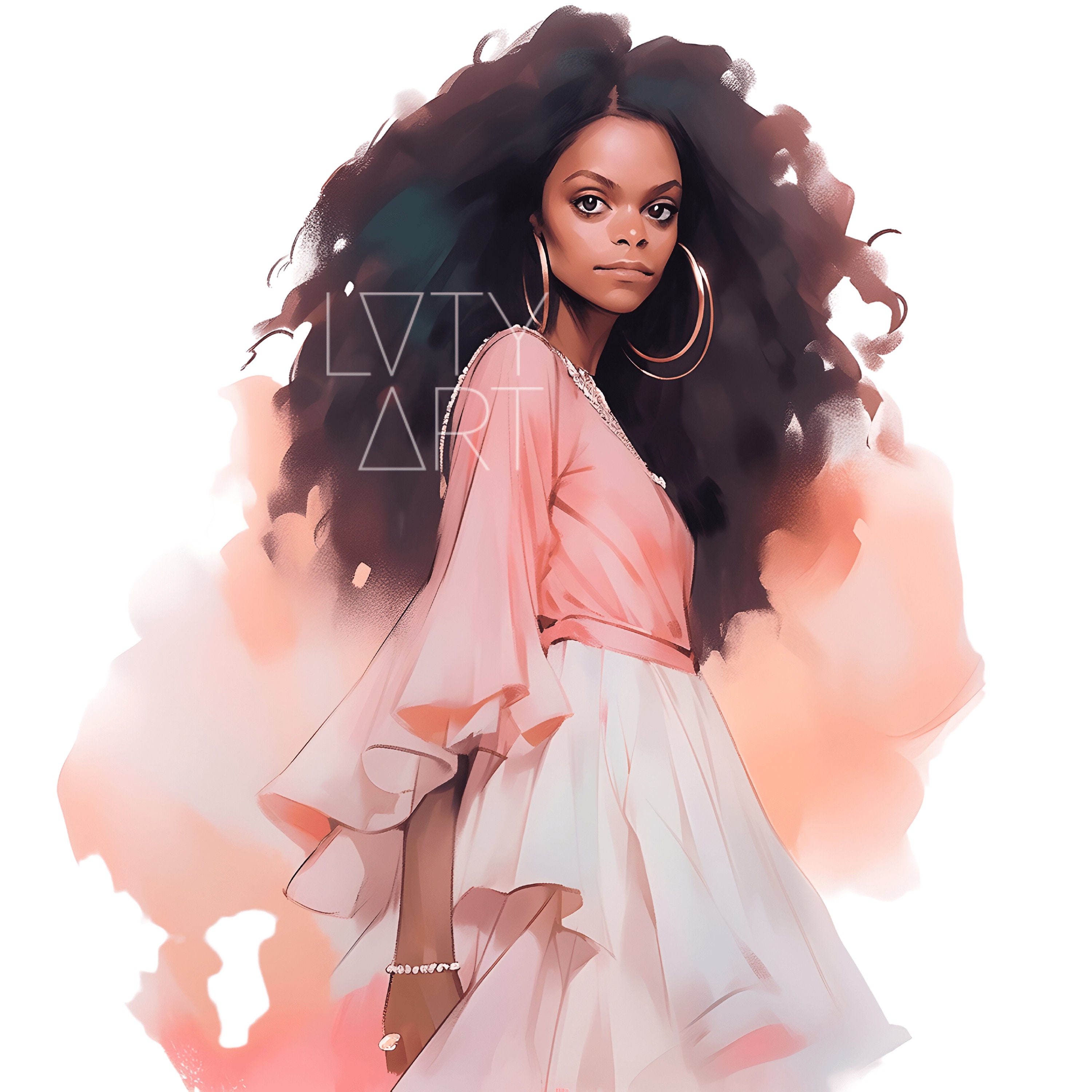 Introducing the Kimaya the Caribbean Barbie Doll Clipart Bundle of 23 ...