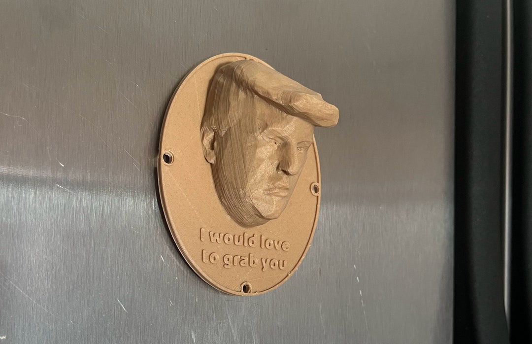 Donald Trump Fridge Magnet Personalized Signage Customizable Political ...