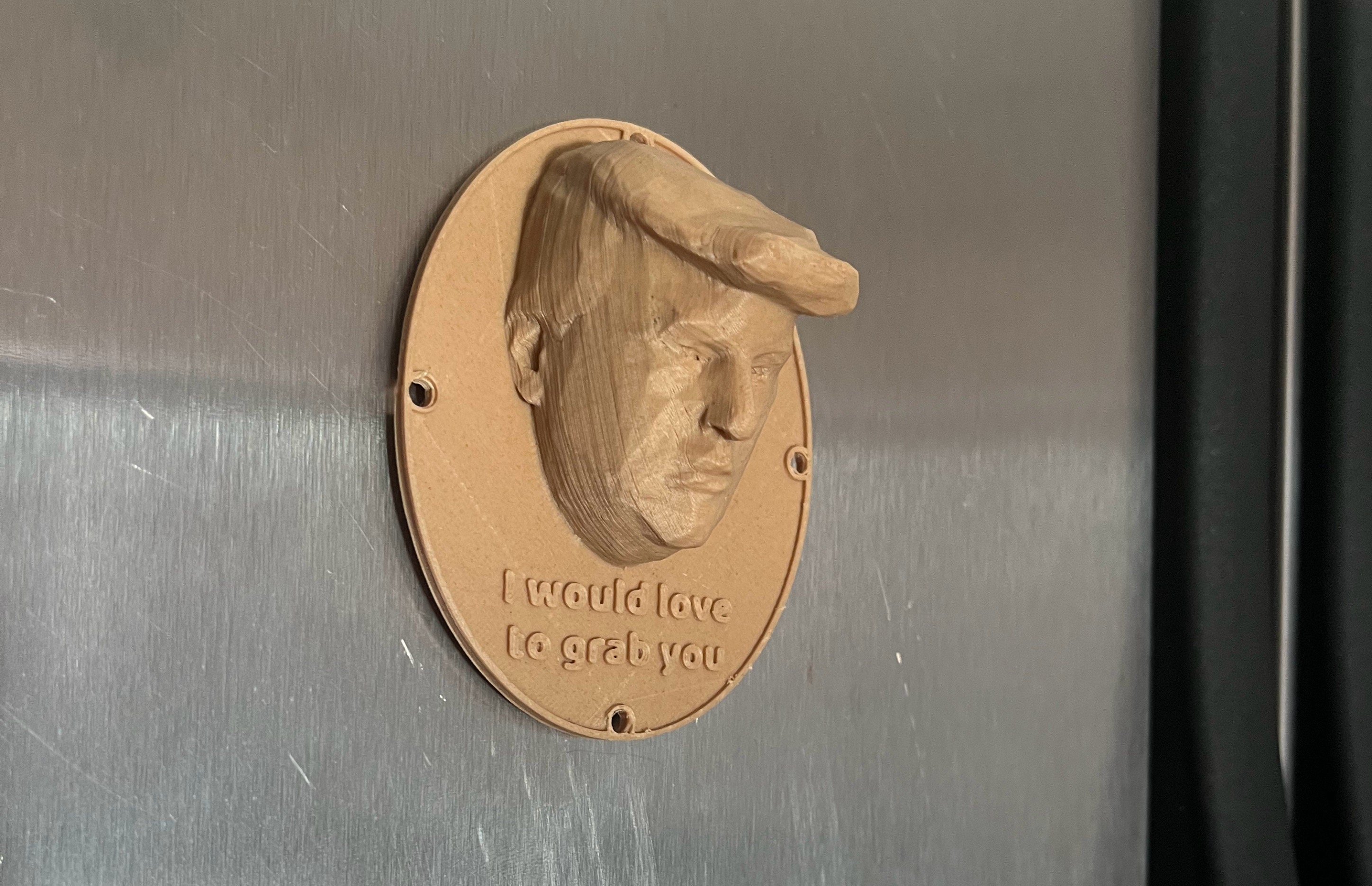 Donald Trump Fridge Magnet Personalized Signage - Etsy