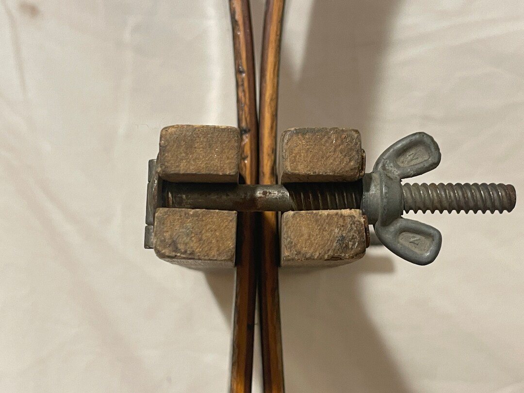 Vintage Wood Ski Clamp From FINLAND - Etsy