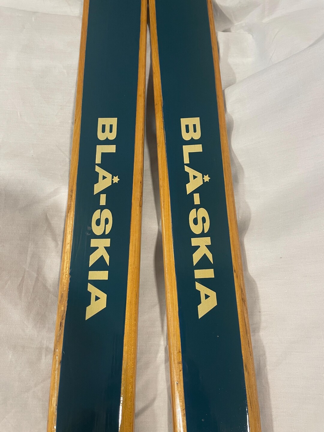 210cm Blå-skia Wood "tur-langrenn" Light Touring Cross-country Skis ...