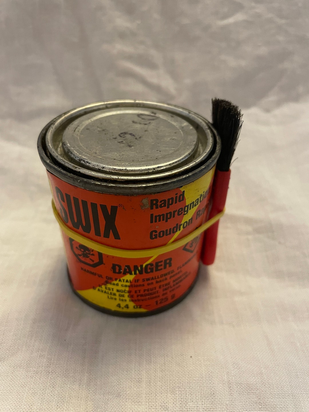 Swix Air-dry Pine Tar for Wood Skis - UNOPENED Can; Nifty Applicator ...