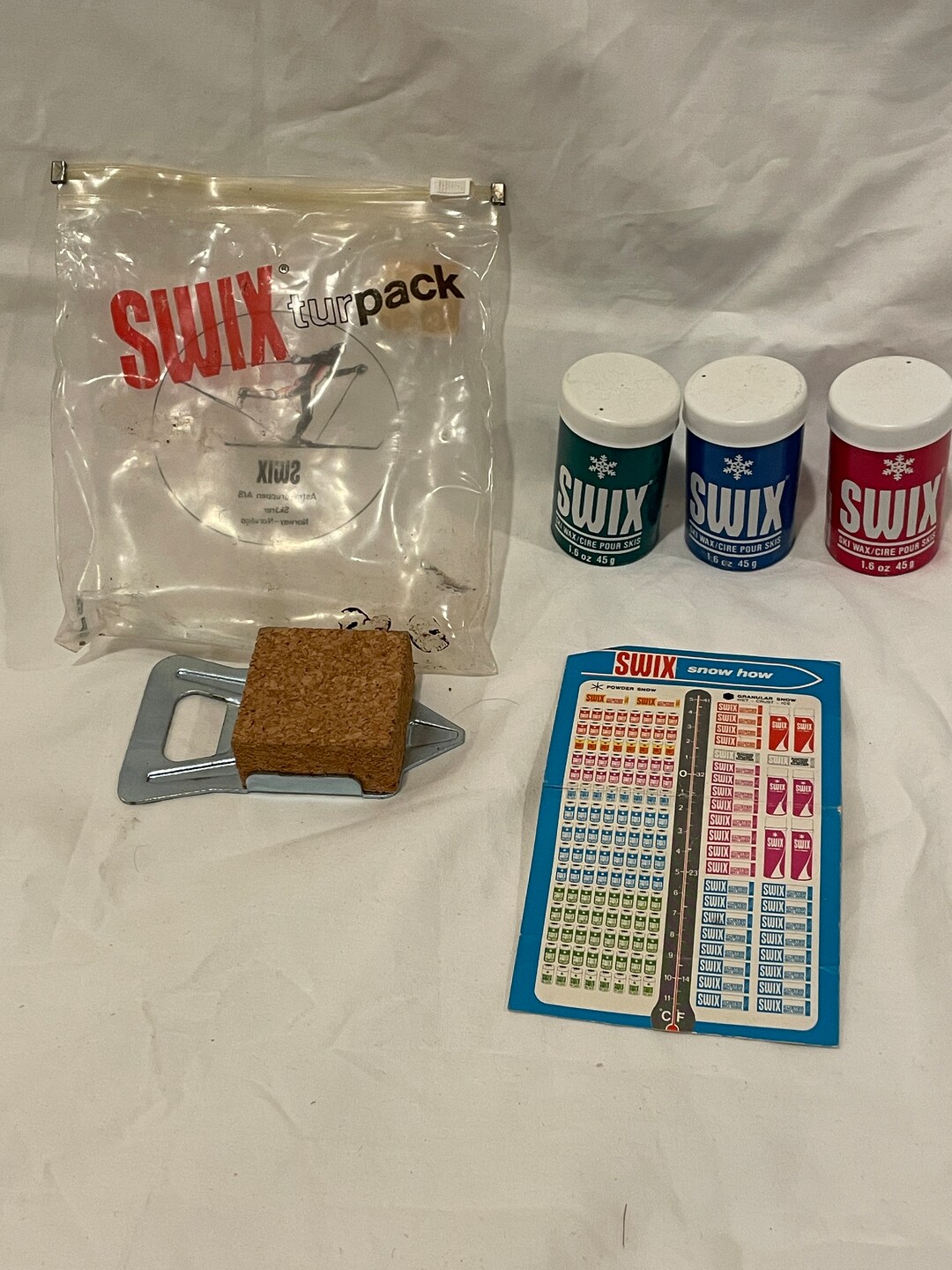 Swix Tur Pack Vintage Cross-country Ski Wax Kit UNUSED - Etsy
