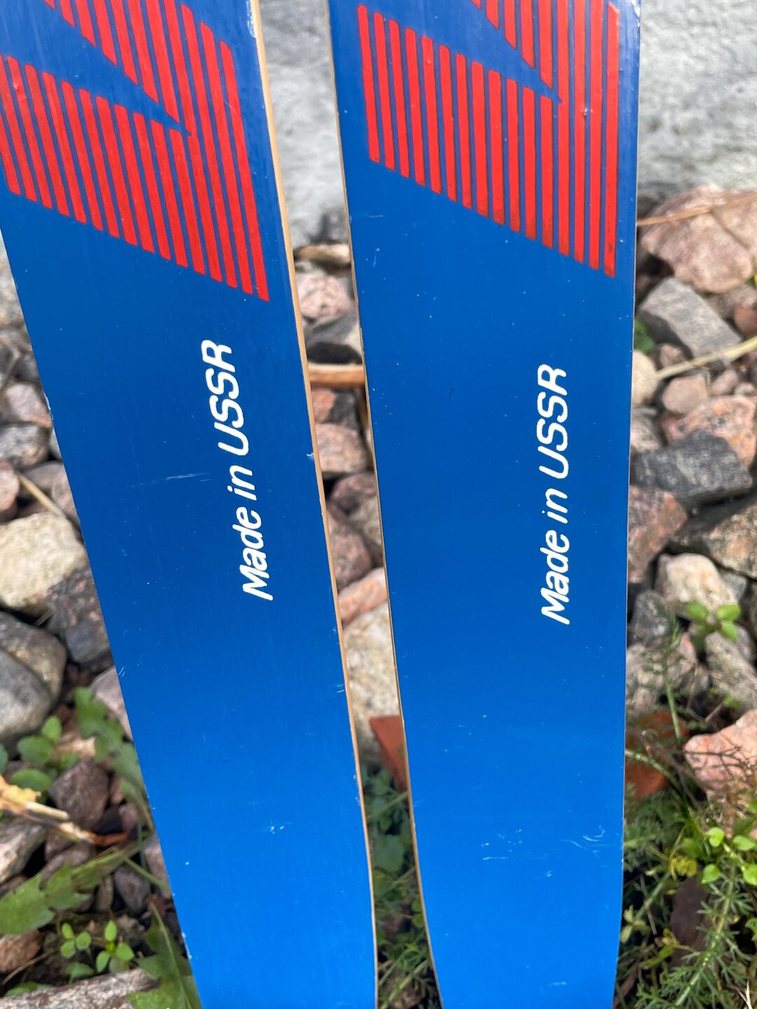 210cm Visu "sport" 1980s Wood Cross-country Skis - From USSR!!! NEVER ...