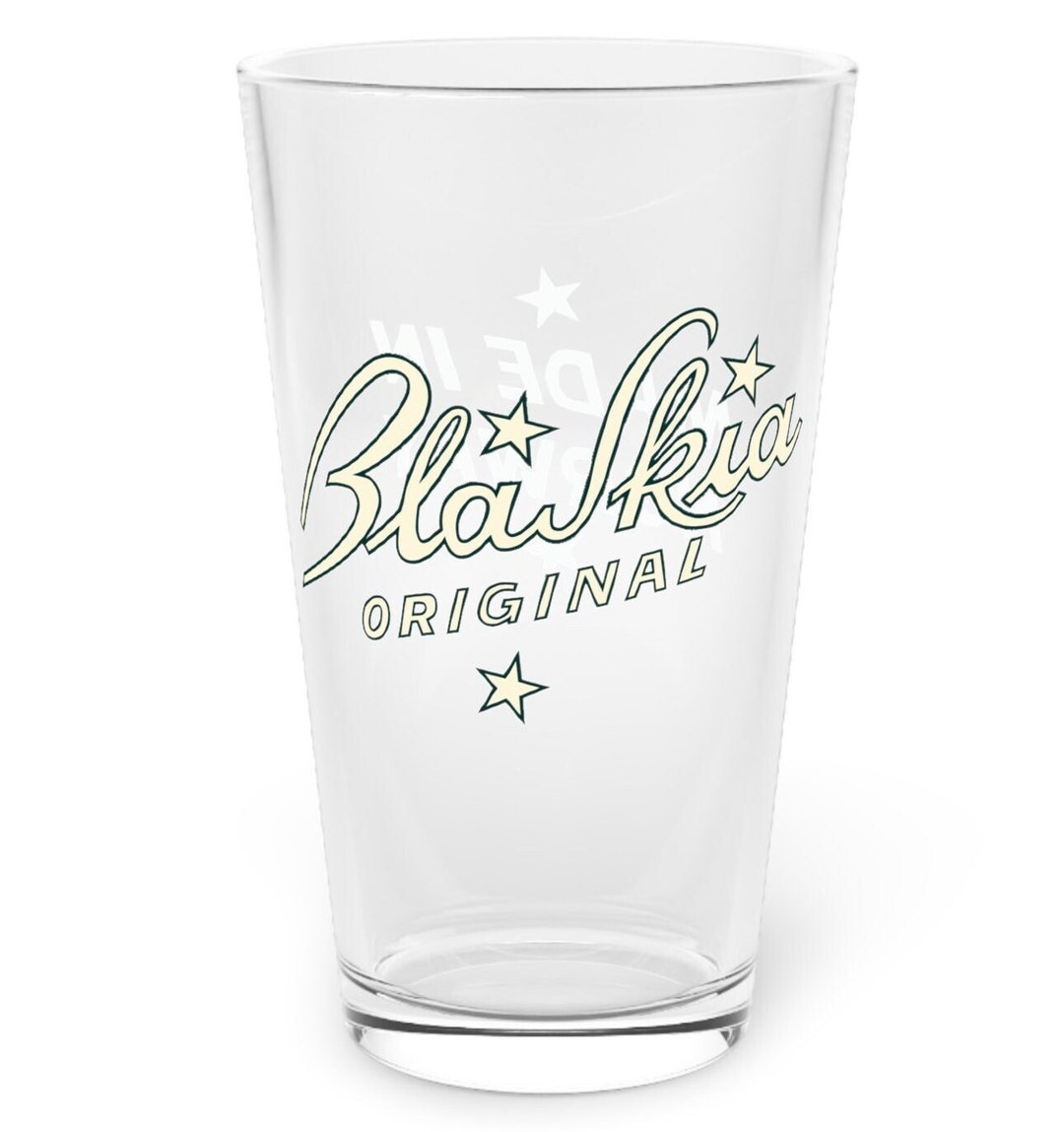 Blå-skia - 1960s Logo - 16oz Pint Glass - Etsy