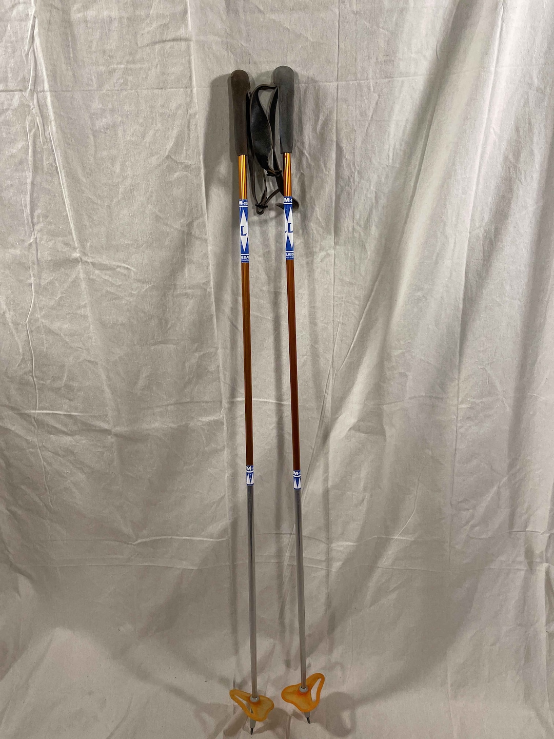 130cm Liljedahl Aluminum Cross-country Racing Poles - Early 1970s - VM ...