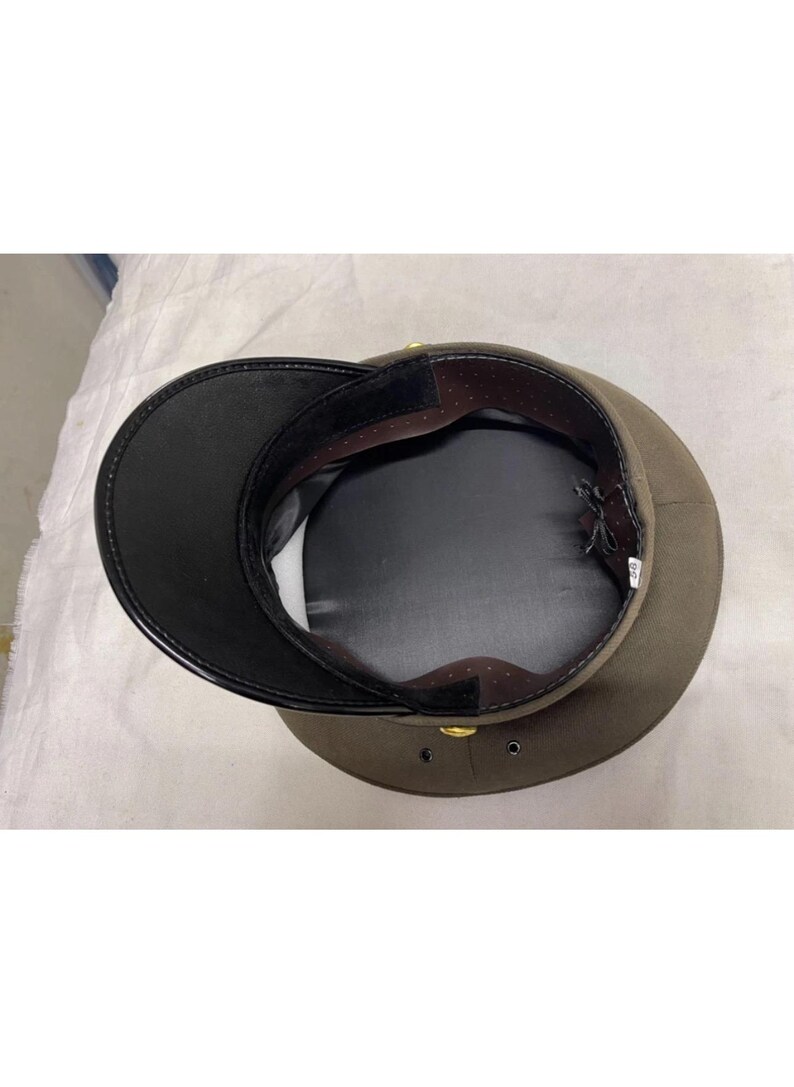 WW2 US American USAAF Army Military General Officers Crusher Visor Hat ...