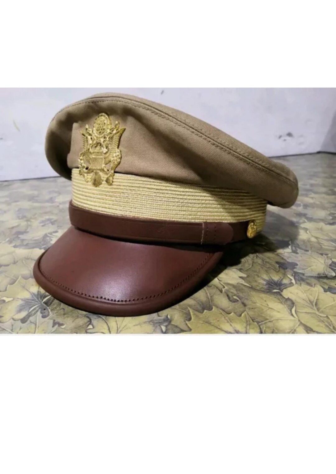 US Army Usaaf Officer Uniform Visor Hat Crusher STYLE CAP All Size - Etsy