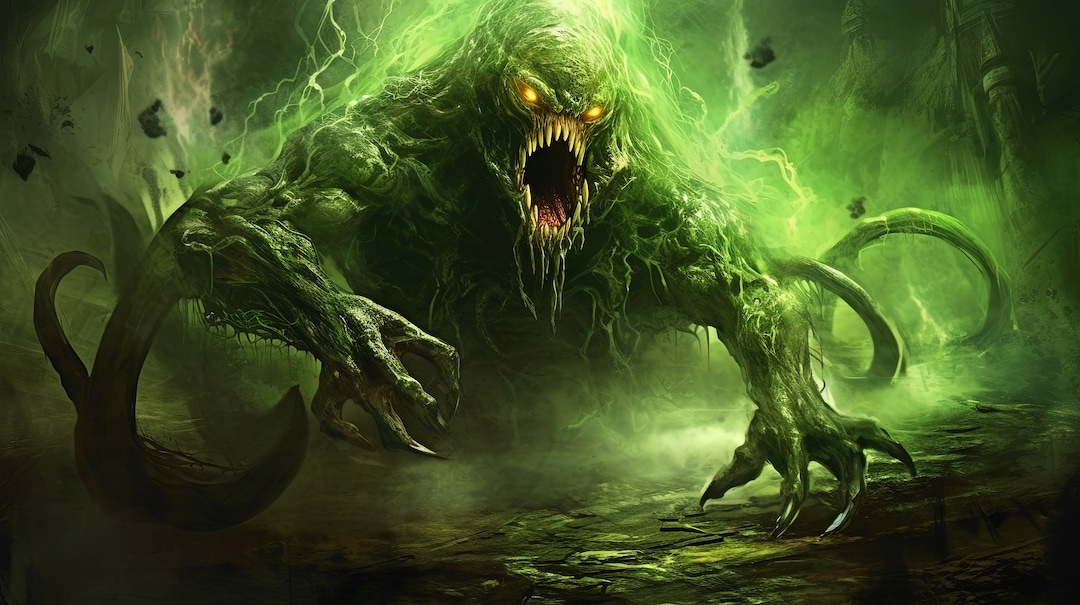 Moss Monster 5 Pack - Etsy