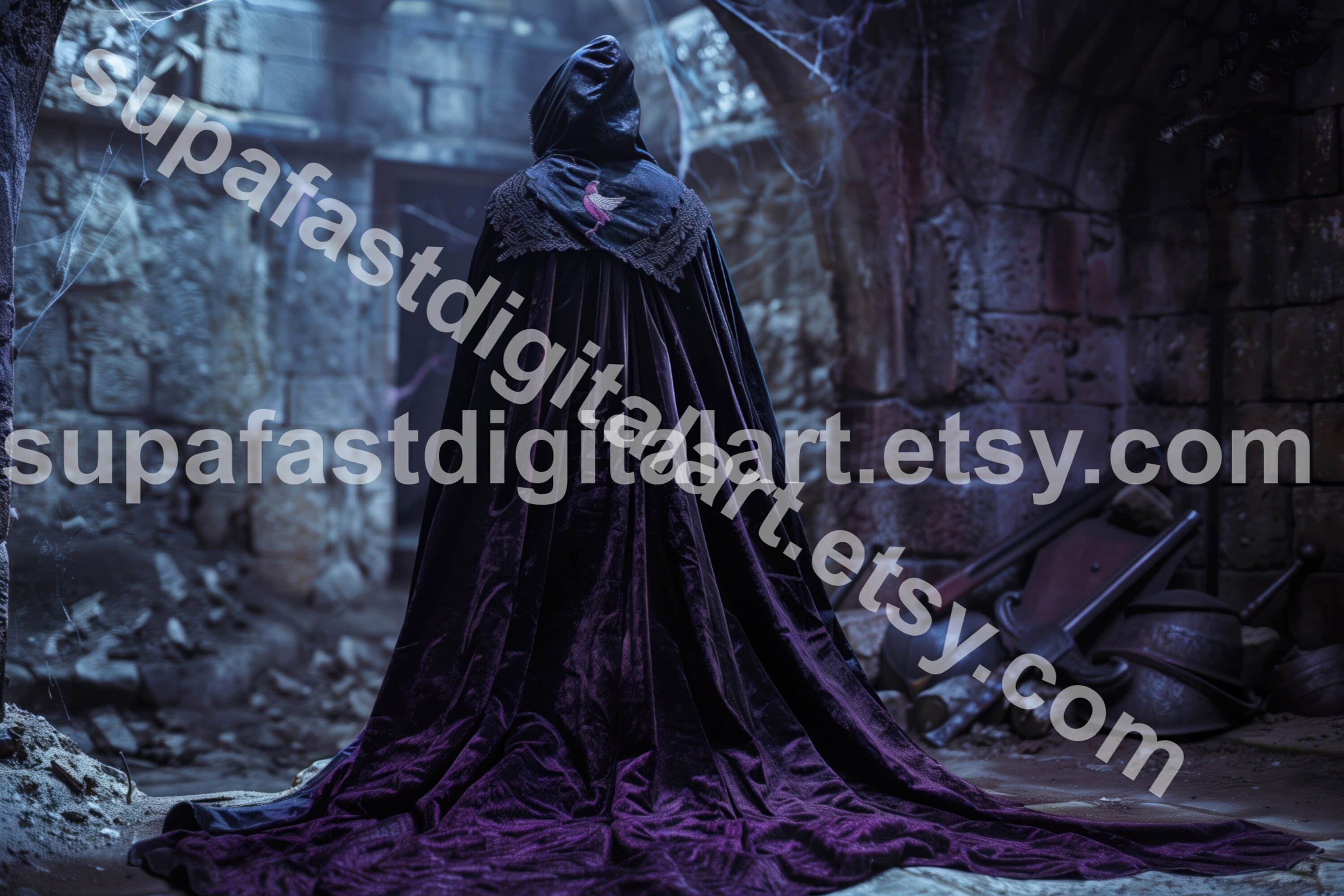 Digital Prints of the Nightshade Cloak 5 Pack - Etsy