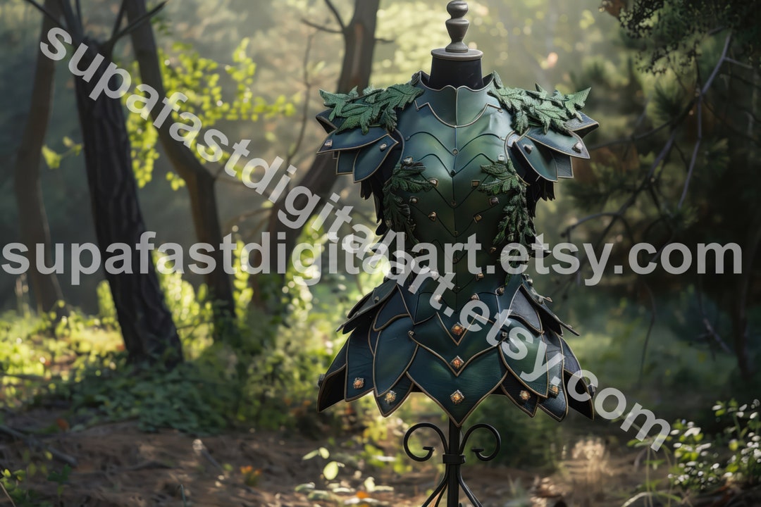 Digital Prints of the Grugach Sentinel's Tunic 5 Pack - Etsy