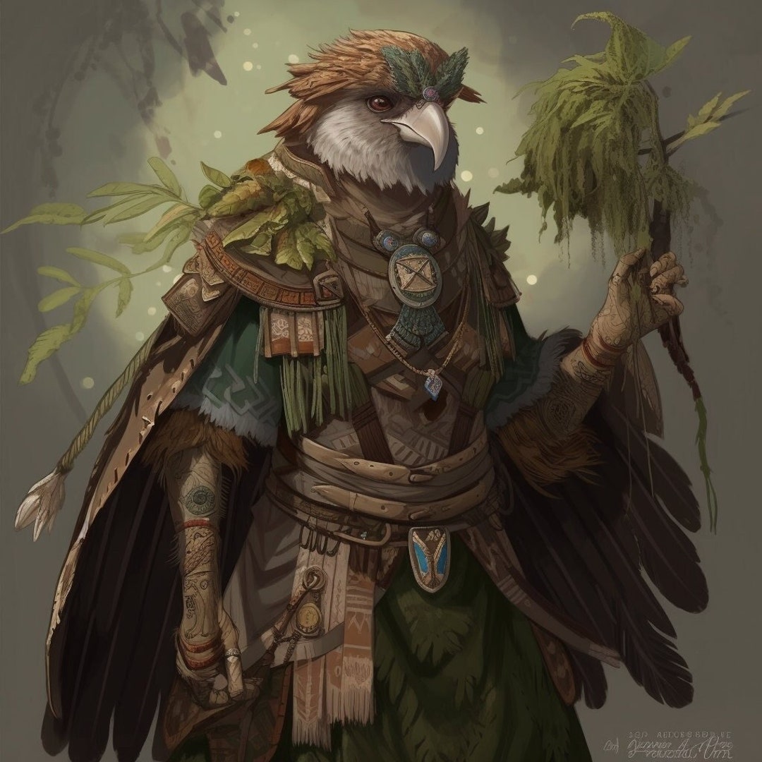 Aarakocra Druid - Etsy