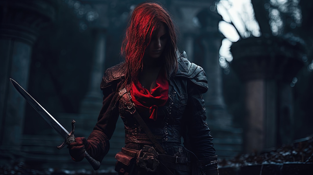 Fire Genasi Rogue Thief 5 Pack - Etsy