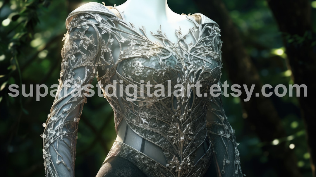 Digital Print of the Moonshadow Elven Chainmail 5 Pack - Etsy
