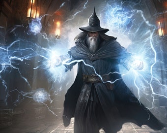 D&D Magic Missile Print - Etsy