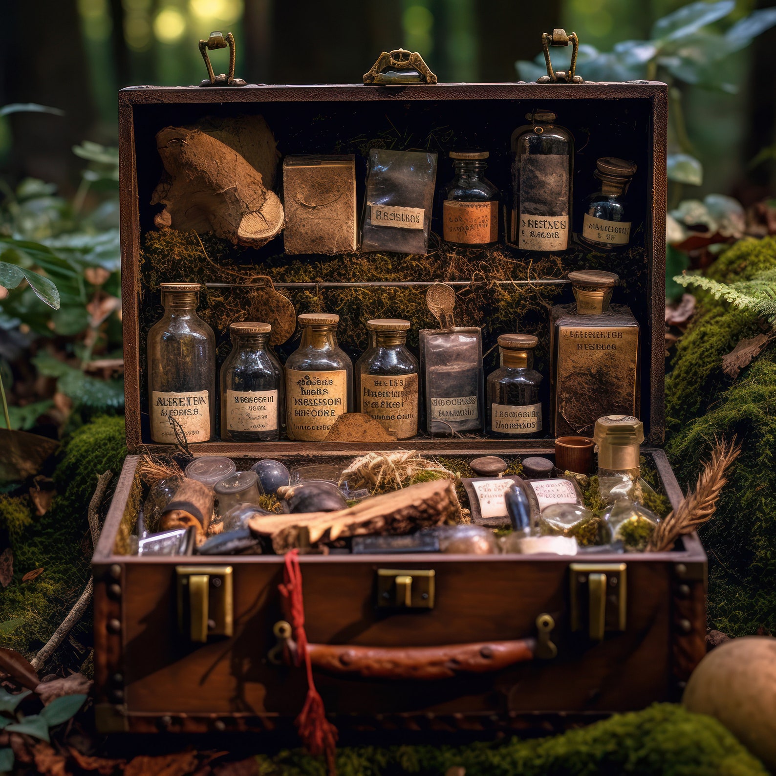 Digital Print of a Herbalist's Kit - Etsy