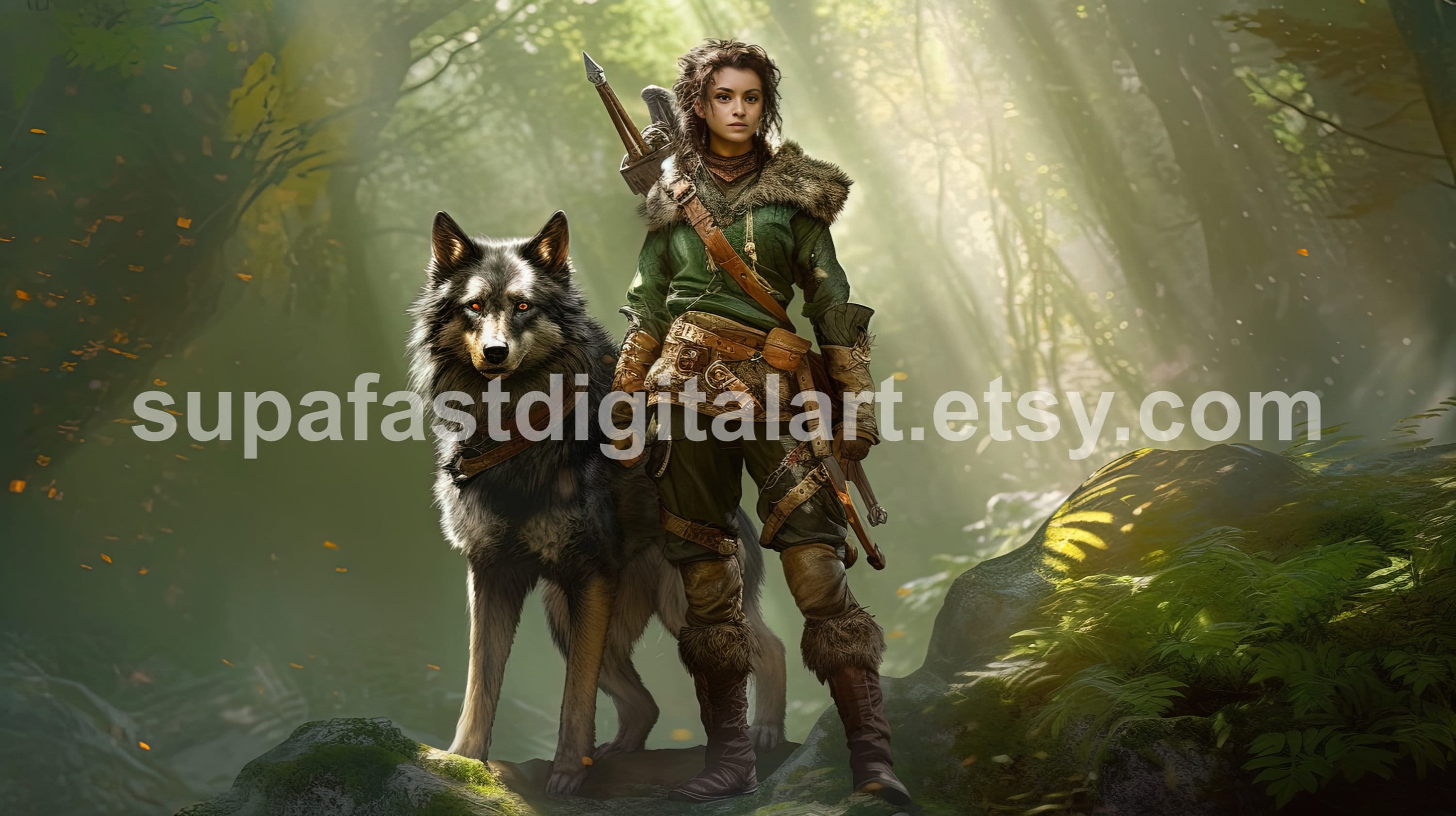 Halfling Ranger Beast Master 5 Pack - Etsy