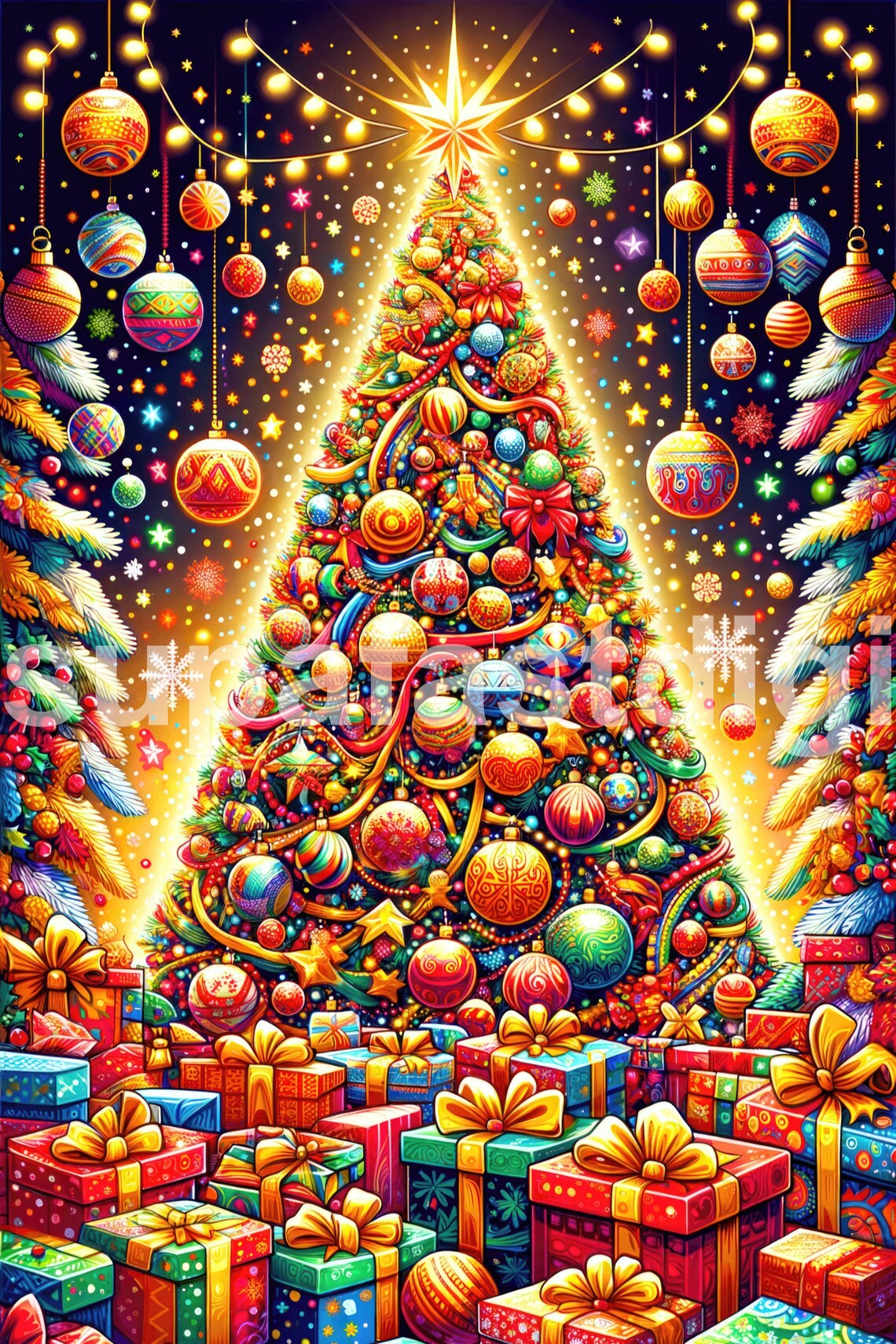 Digital Prints of Christmas Posters 5 Pack - Etsy