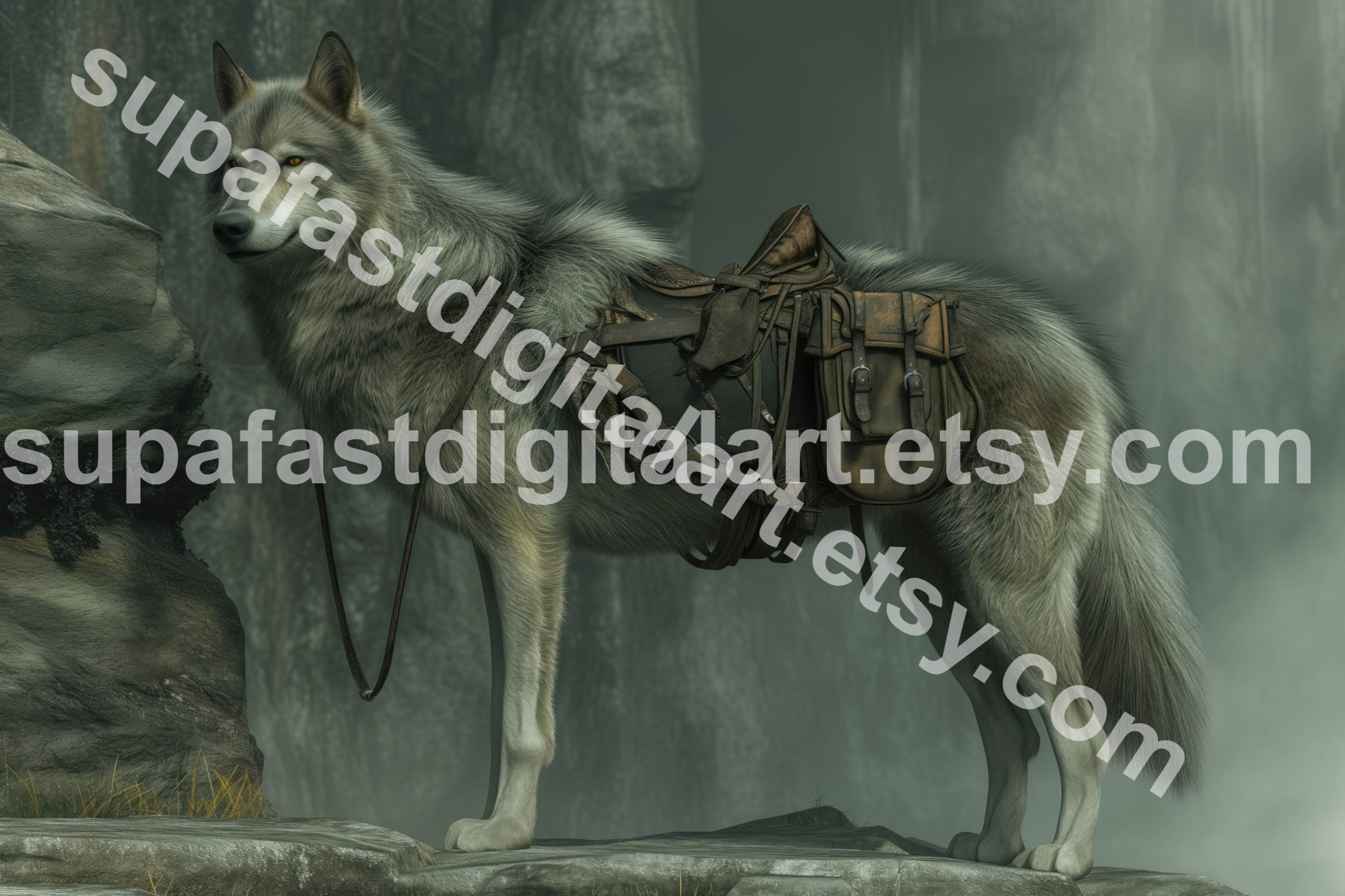 Dire Wolf Mount 5 Pack - Etsy