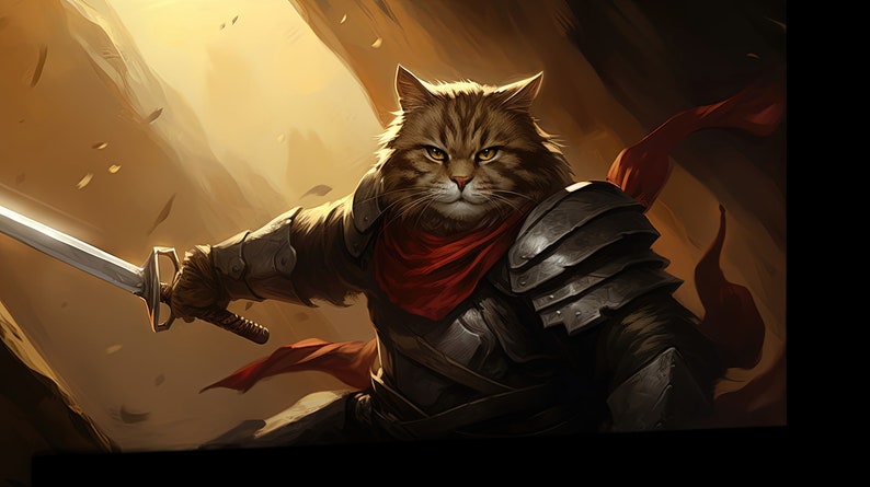 Tabaxi Fighter 5 Pack - Etsy