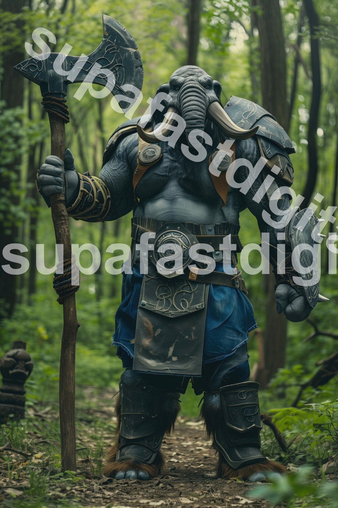 Loxodon Barbarian 5 Pack - Etsy