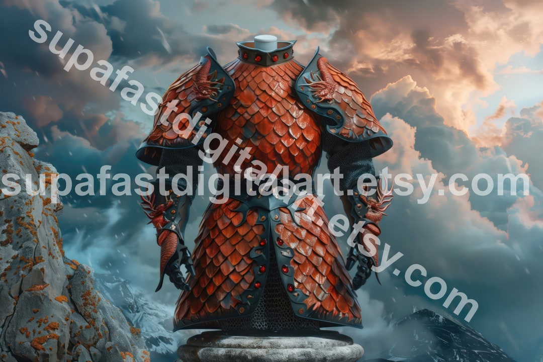 Digital Prints of Draconic Fury Scale 5 Pack - Etsy