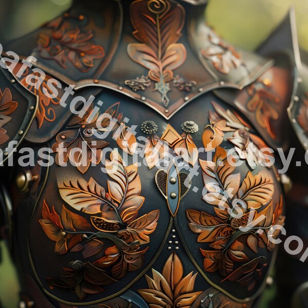 Leather Armor Pattern - Etsy