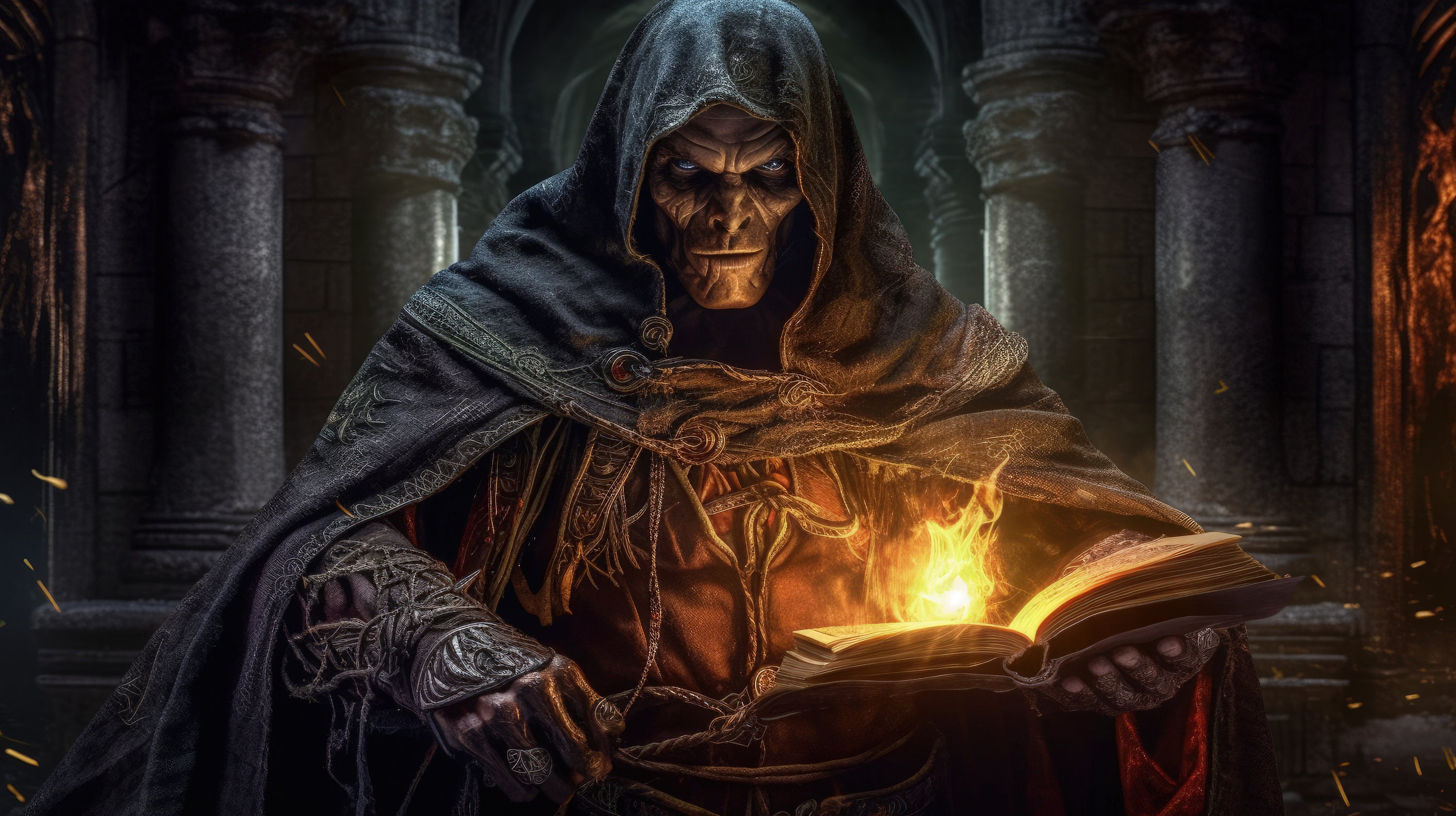 Half-orc Warlock Pact of the Fiend 5 Pack - Etsy