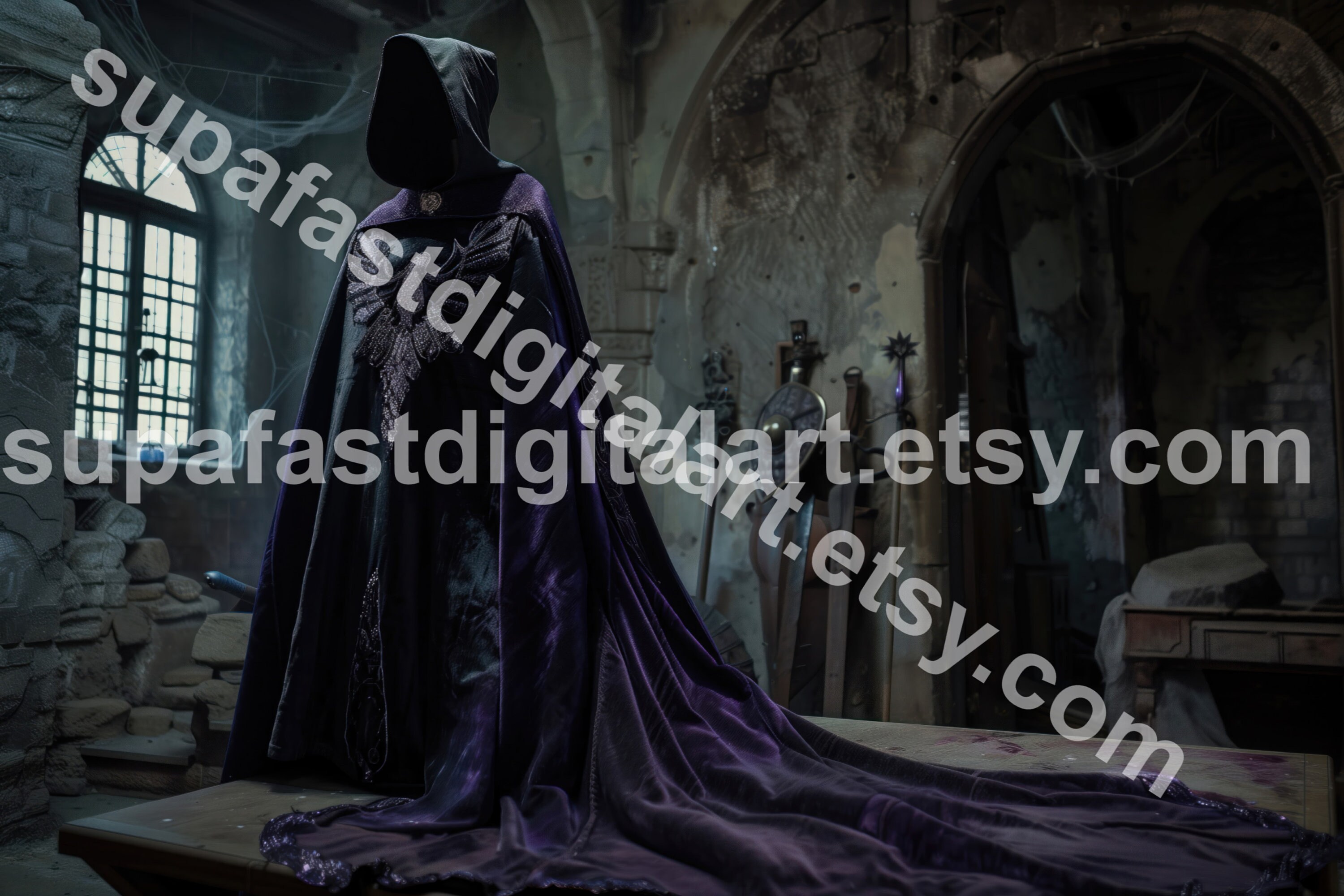 Digital Prints of the Nightshade Cloak 5 Pack - Etsy