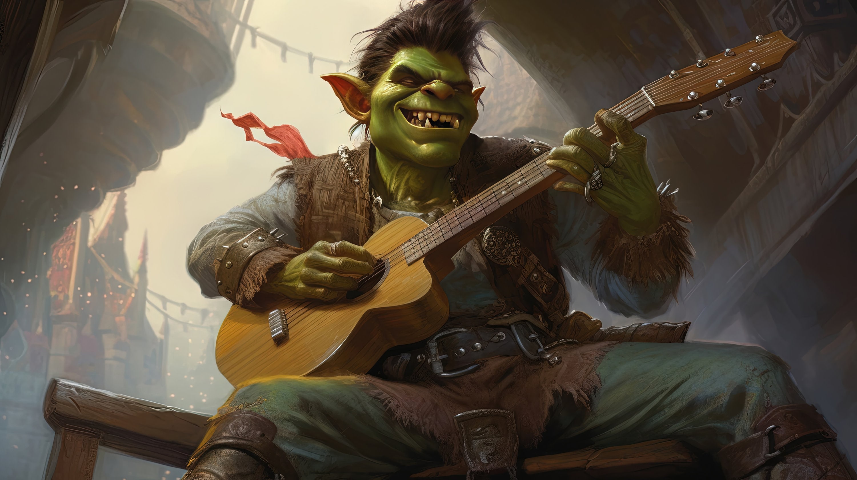 Half-orc Bard 4 Pack - Etsy Australia