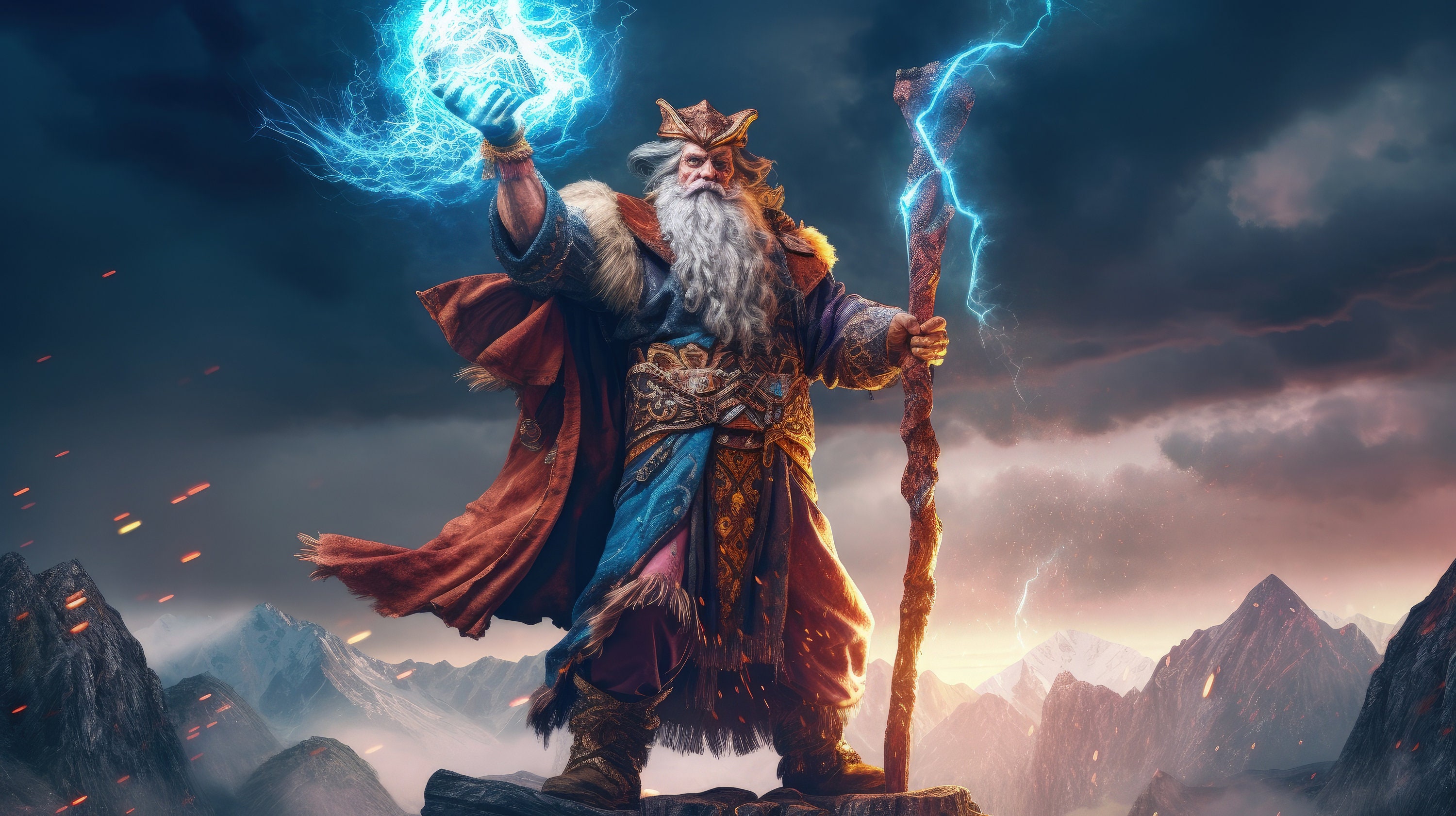 Goliath Sorcerer Wild Magic 2 Pack - Etsy Australia