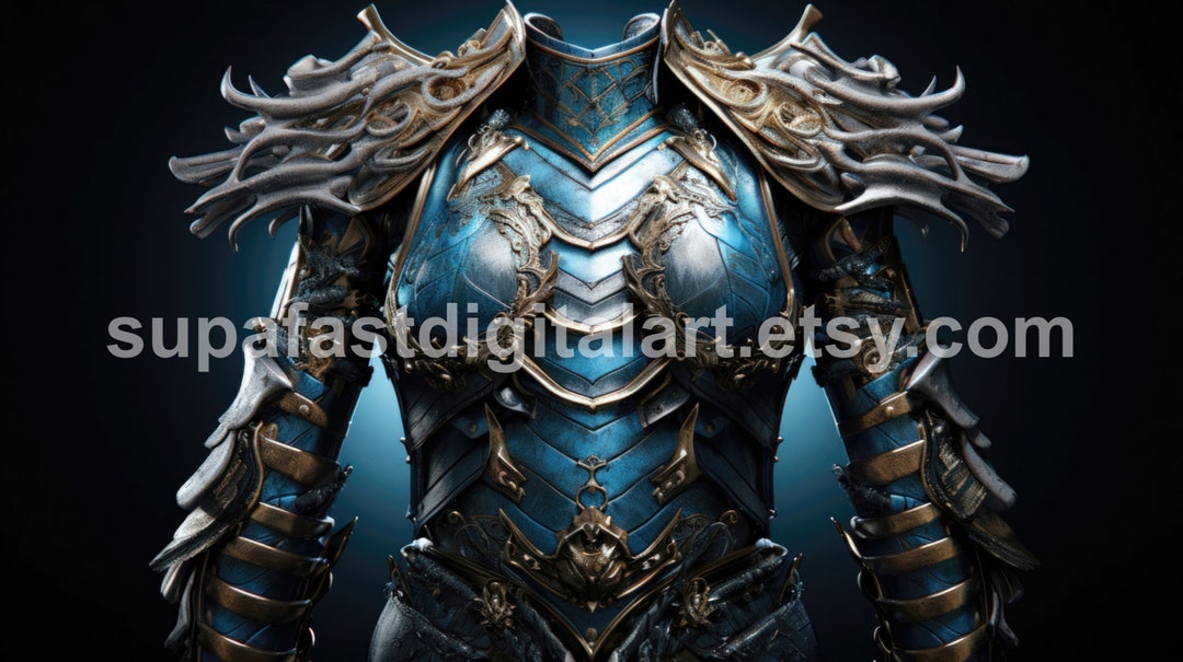 Digital Prints of the Tempest Guardian Plate Armor 5 Pack - Etsy