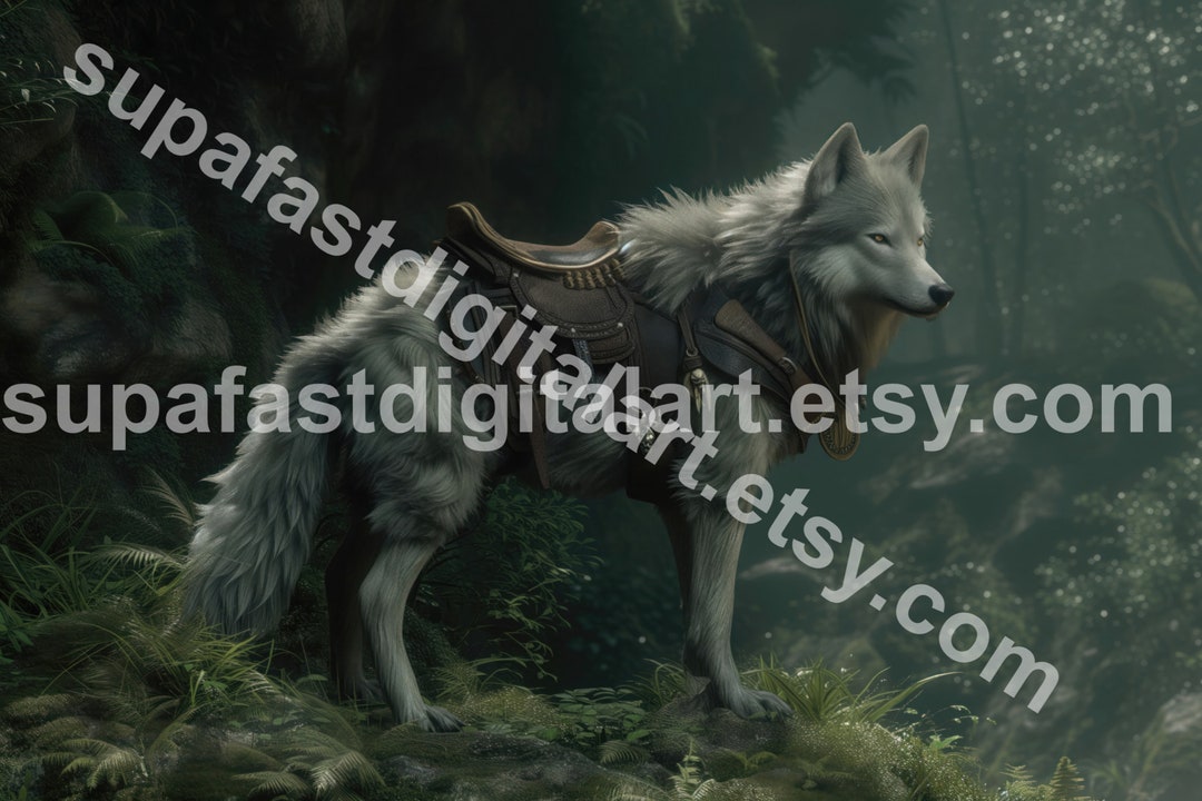 Dire Wolf Mount 5 Pack - Etsy