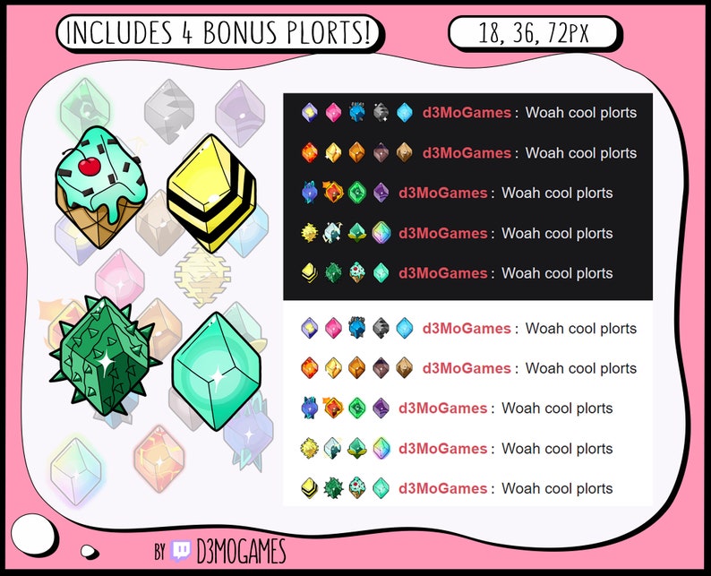 22 Slime Rancher Inspired Bit Badges Ready to Use for Twitch - Etsy